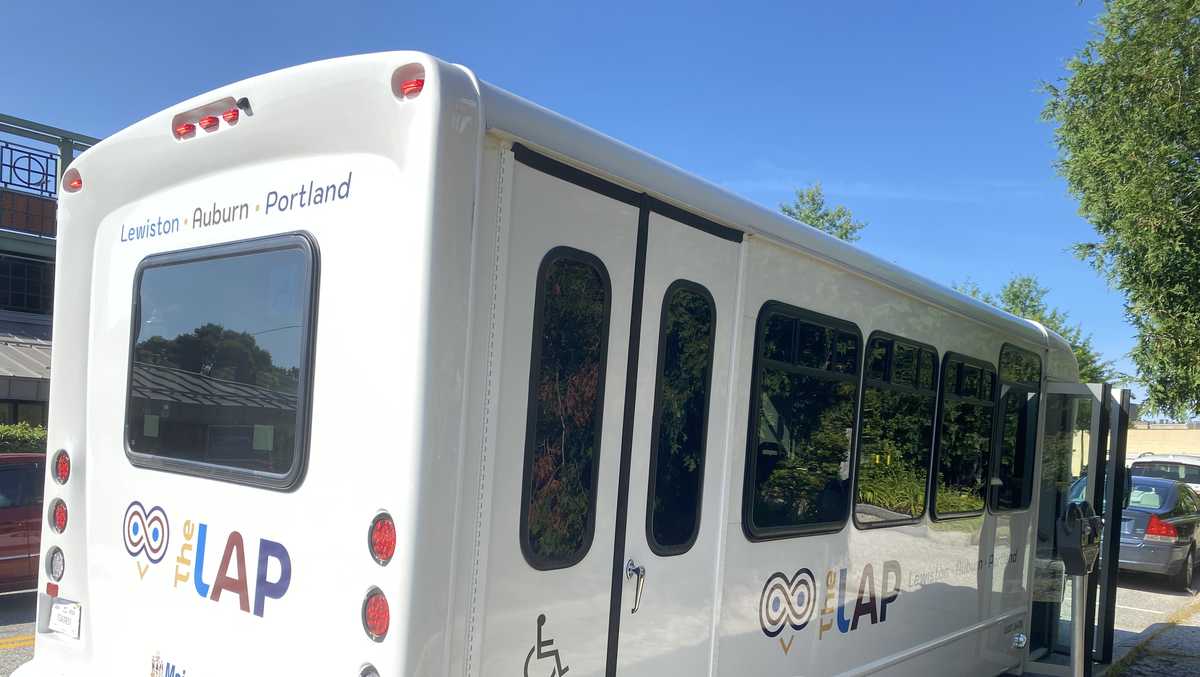 New commuter bus service between Portland and Lewiston/Auburn