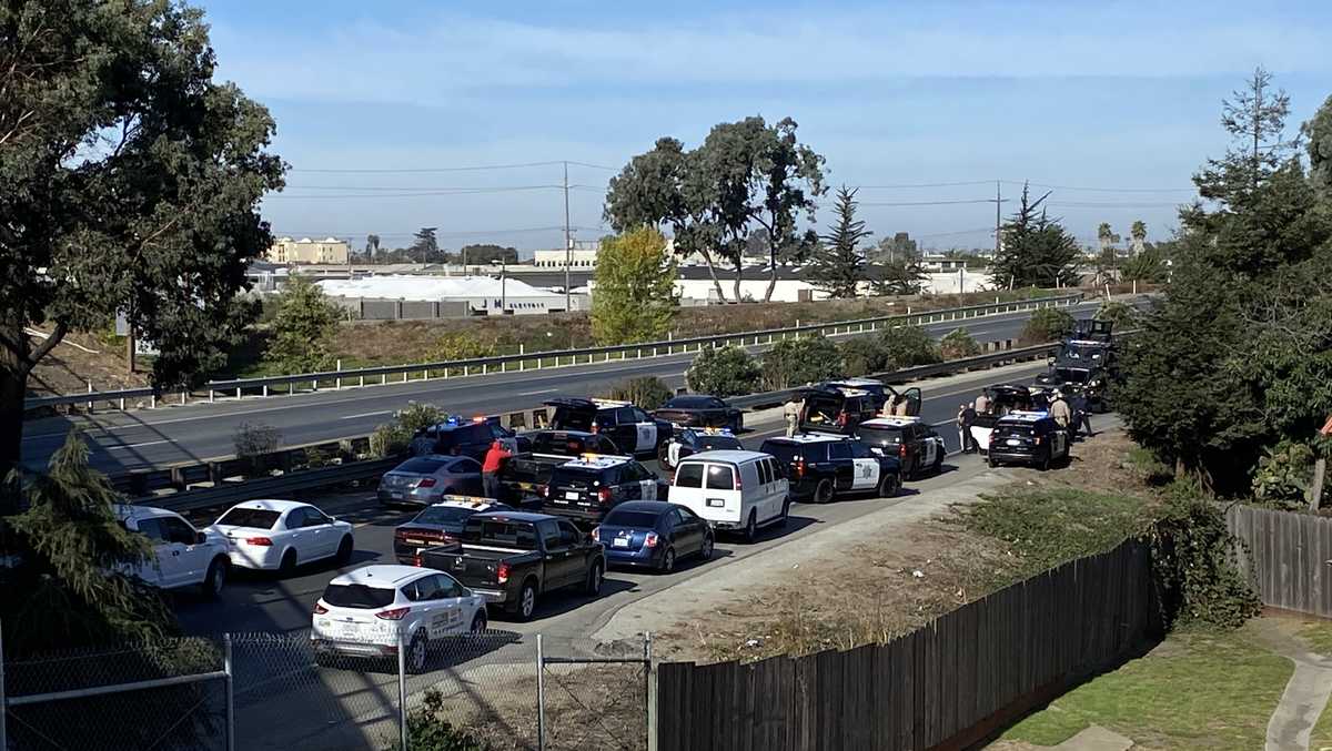 Highway 101 reopens after police standoff in Salinas