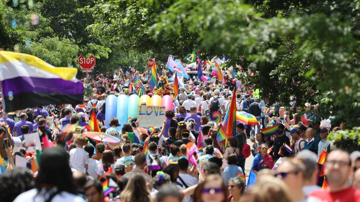 Photos: Boston's Pride parade returns after 3-year hiatus