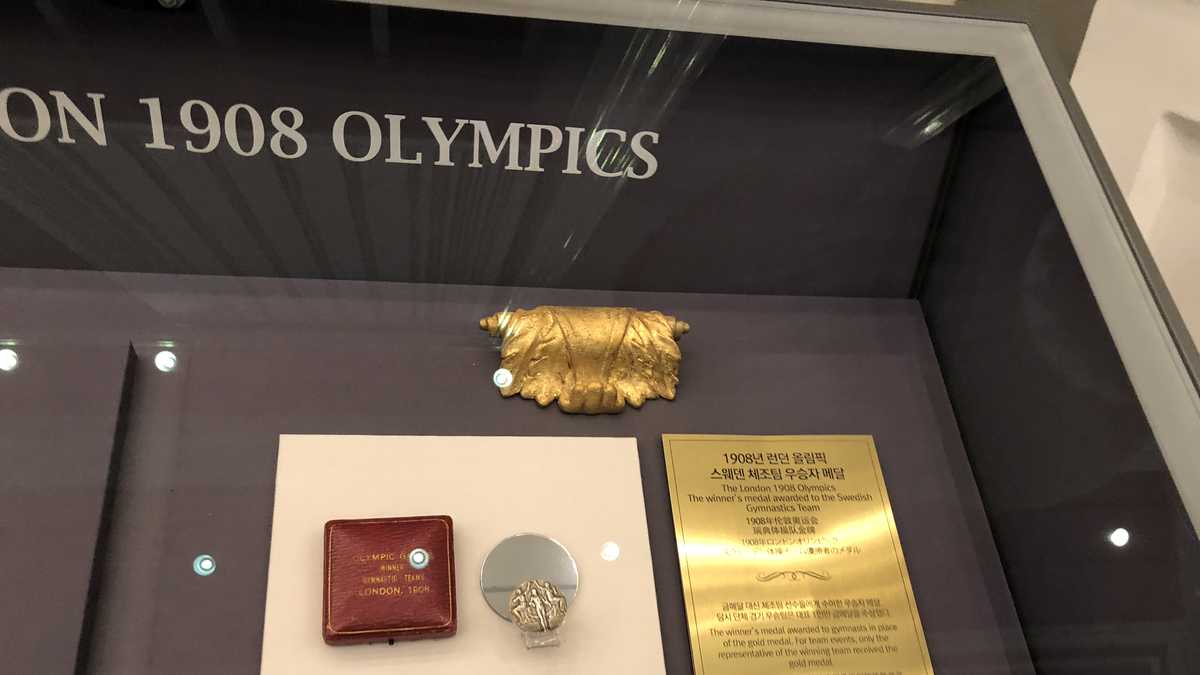 PHOTOS: Pyeongchang hotel lobby morphs into Olympics museum