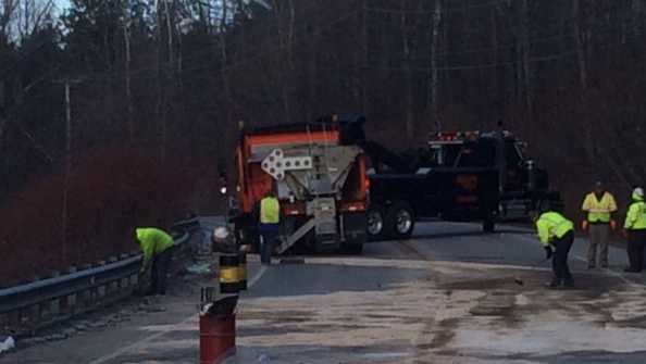 Route 11 in Minot reopens following head-on crash involving plow