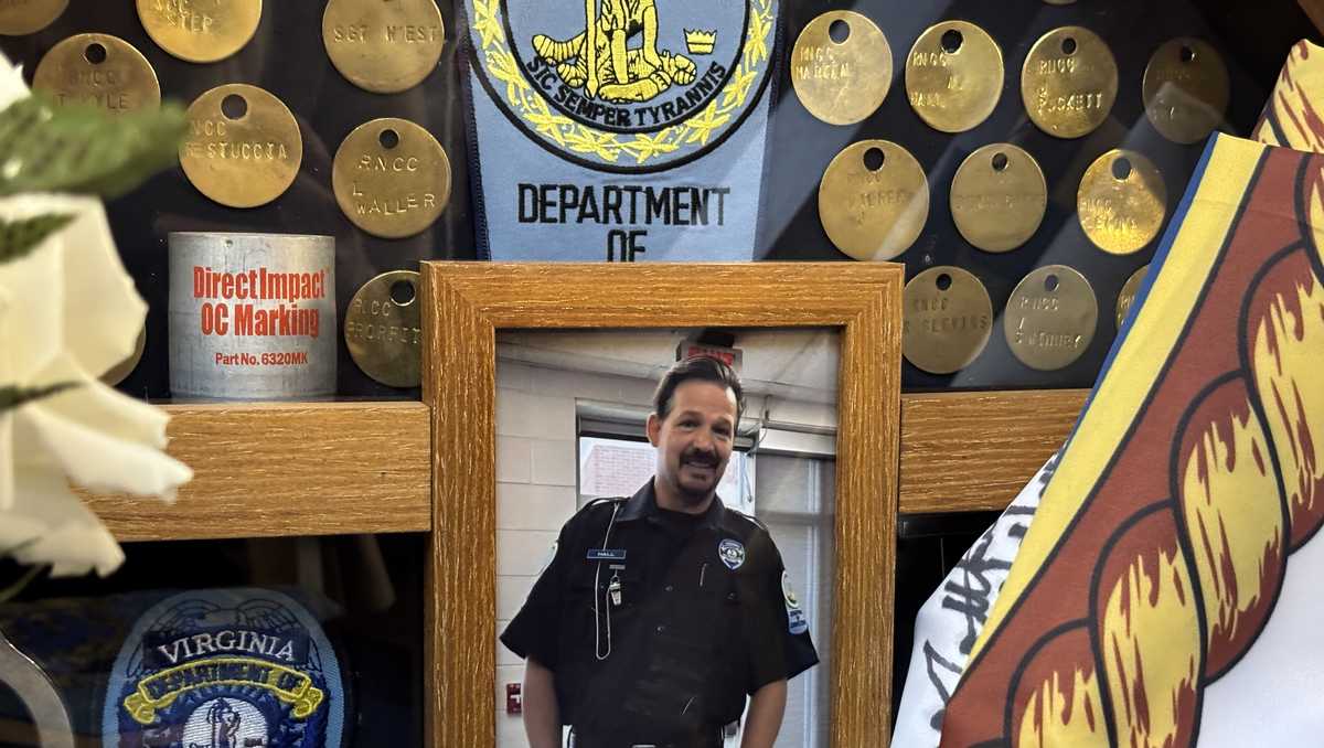 Virginia DOC memorial honors fallen officer Jeremy Hall