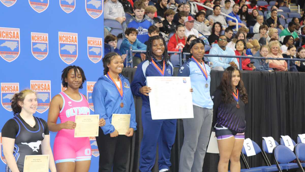 Local student wins first girl's wrestling state championship