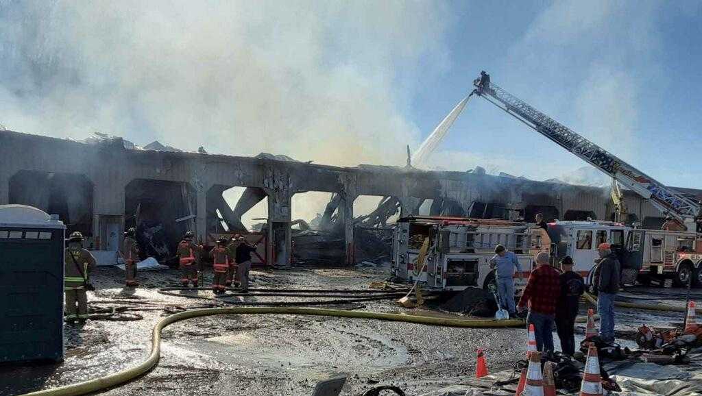 PHOTOS: Silo XL Storage fire