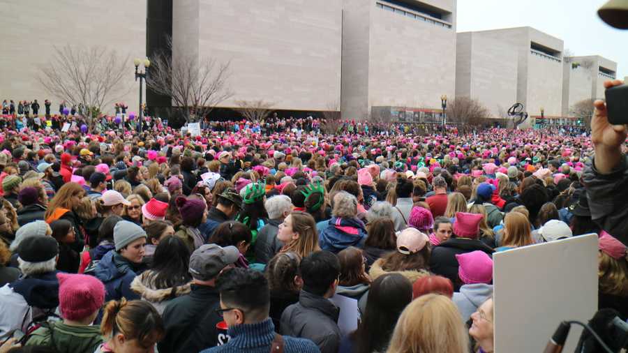 Thousands attend Women's March on Washington Thousands attend Women's March on Washington