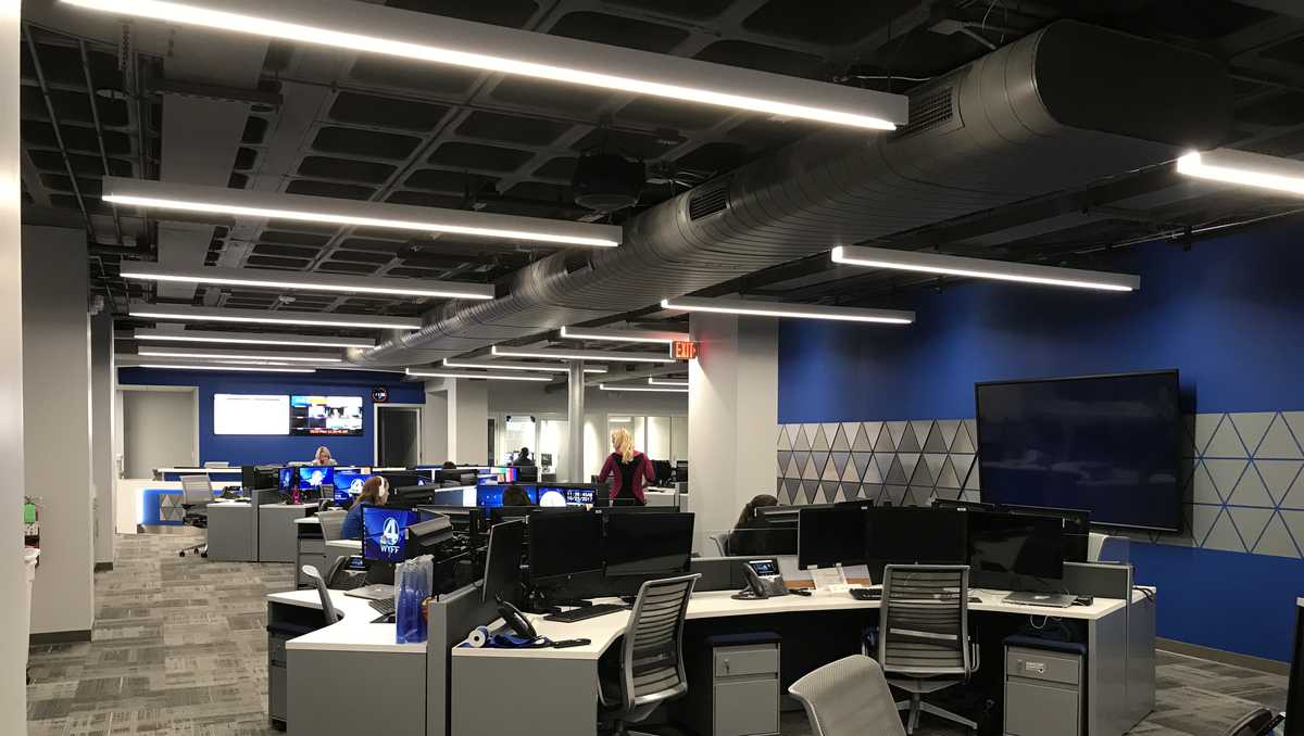 Sneak peek inside the new WYFF News 4 newsroom