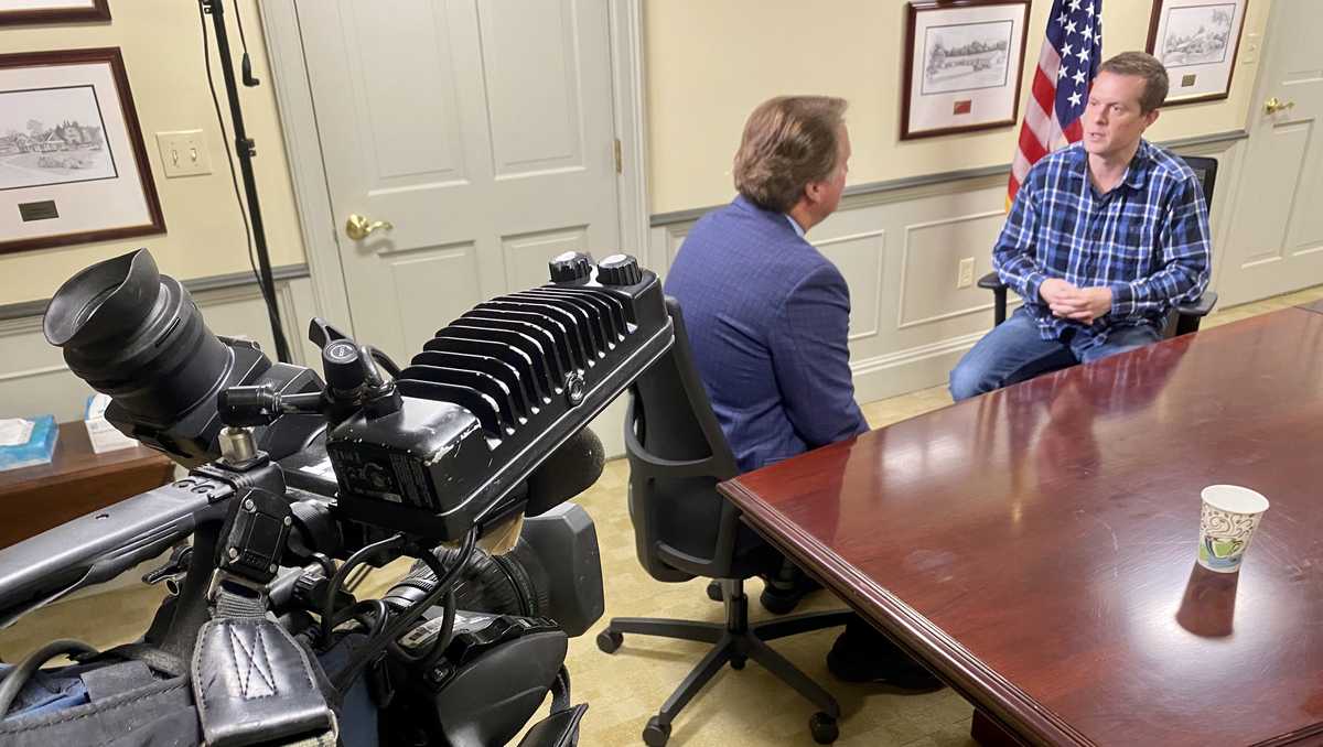 EXCLUSIVE: Rep. Jared Golden sits down with WMTW following mass shootings