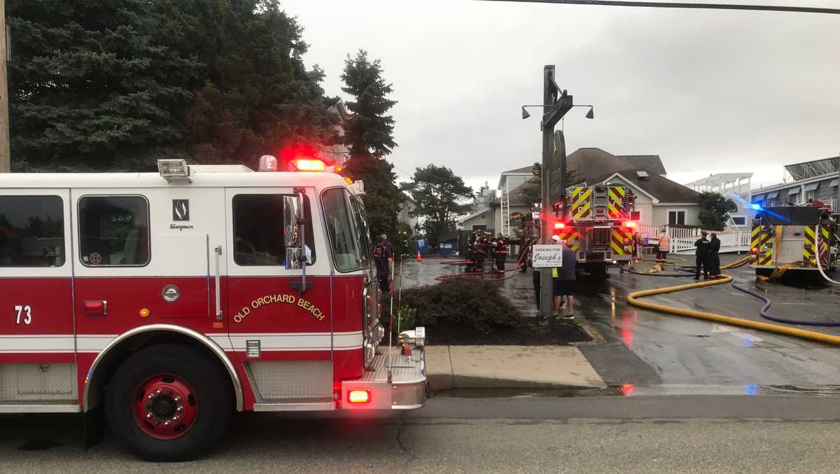 Fire damages popular restaurant in Old Orchard Beach