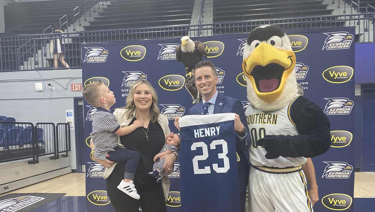 Georgia Southern introduces head men's basketball coach, Charlie Henry