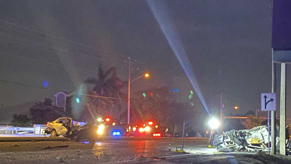 2 killed in fiery crash on Del Prado Boulevard in Cape Coral