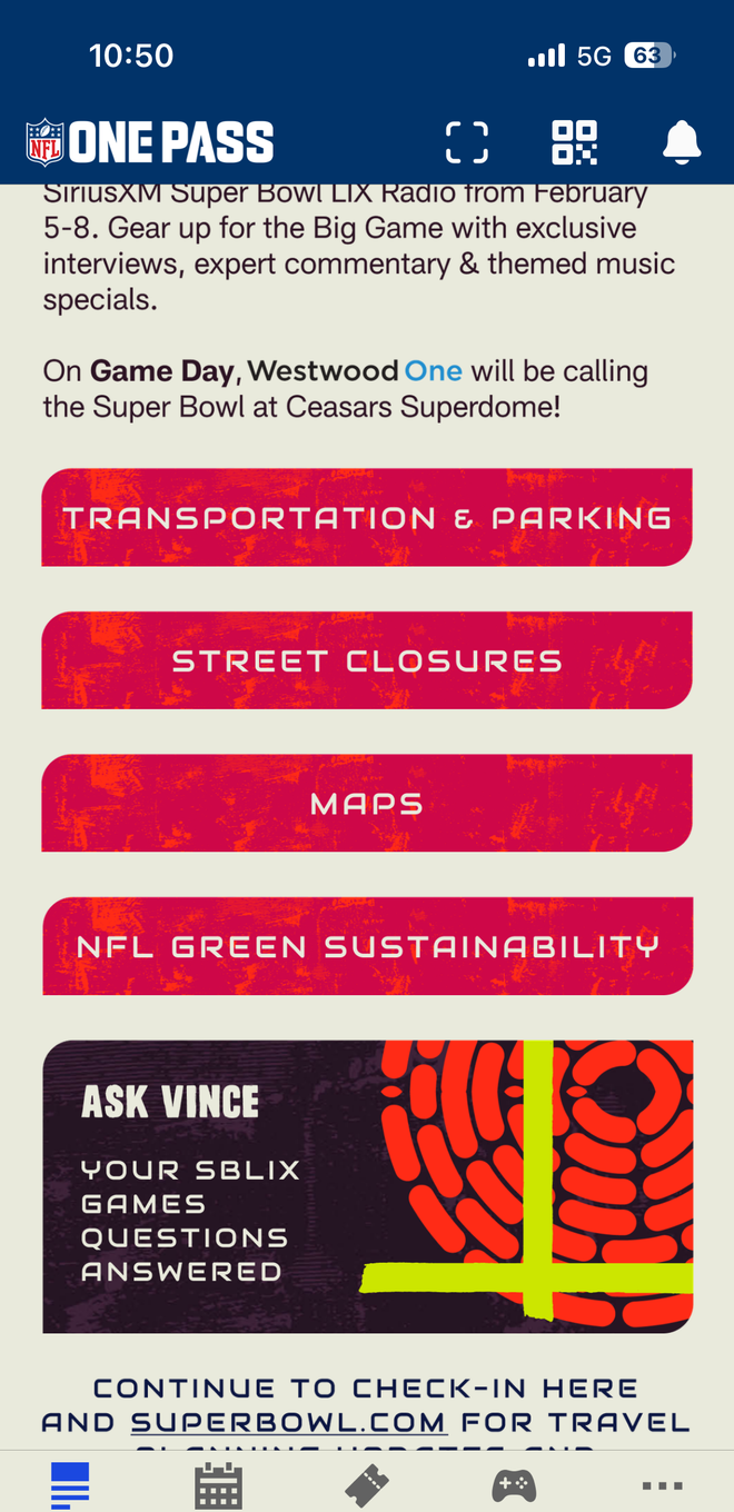New Orleans Super Bowl: What is NFL One Pass?