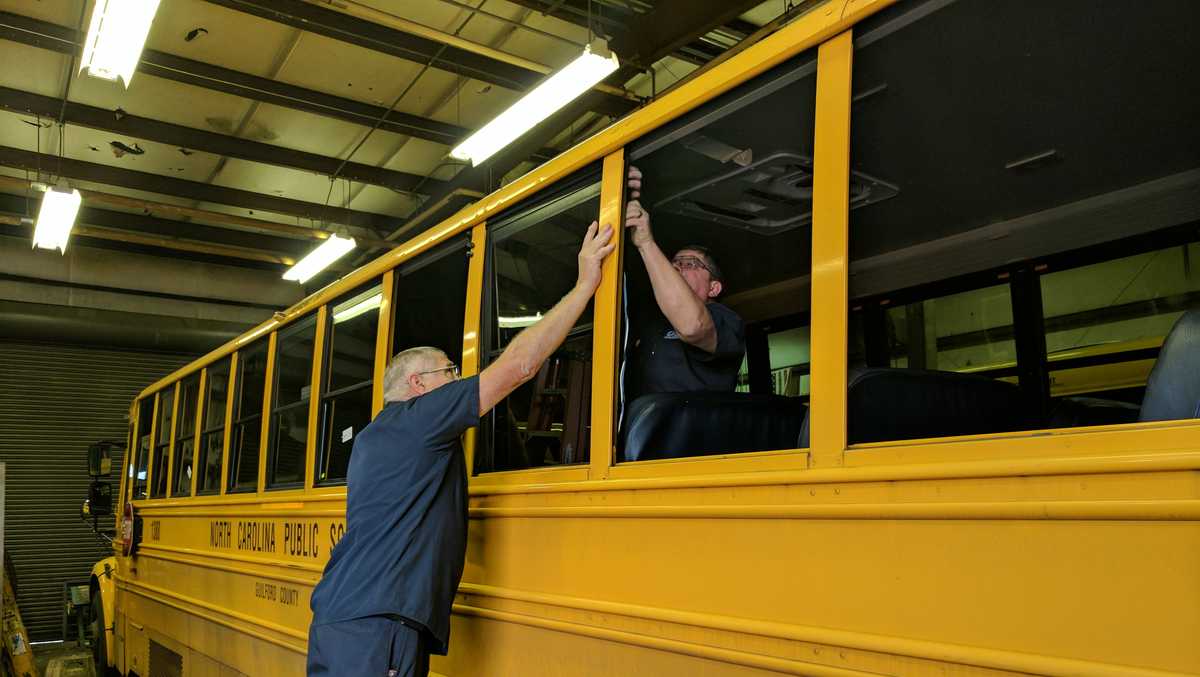 Vandals damage 8 school buses