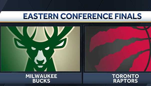 Bucks to play Raptors in Eastern Conference Finals
