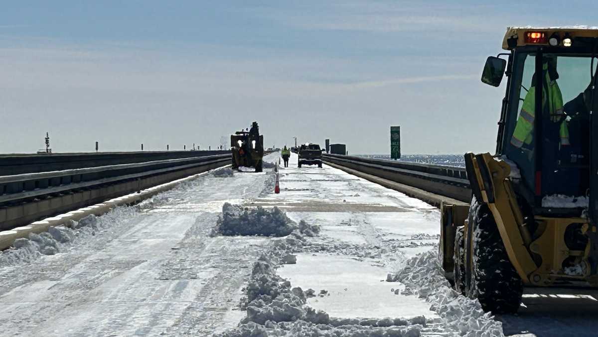 Causeway Bridge reopening timeline after snow
