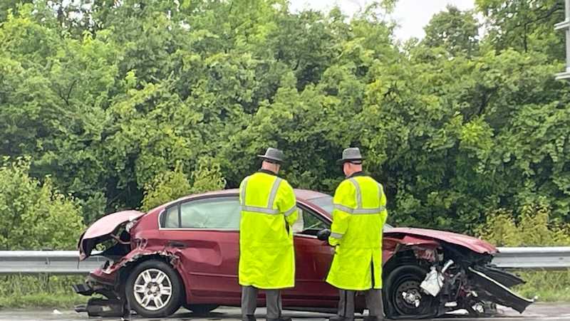 OH-129 closed in Liberty Township following crash with reported ...