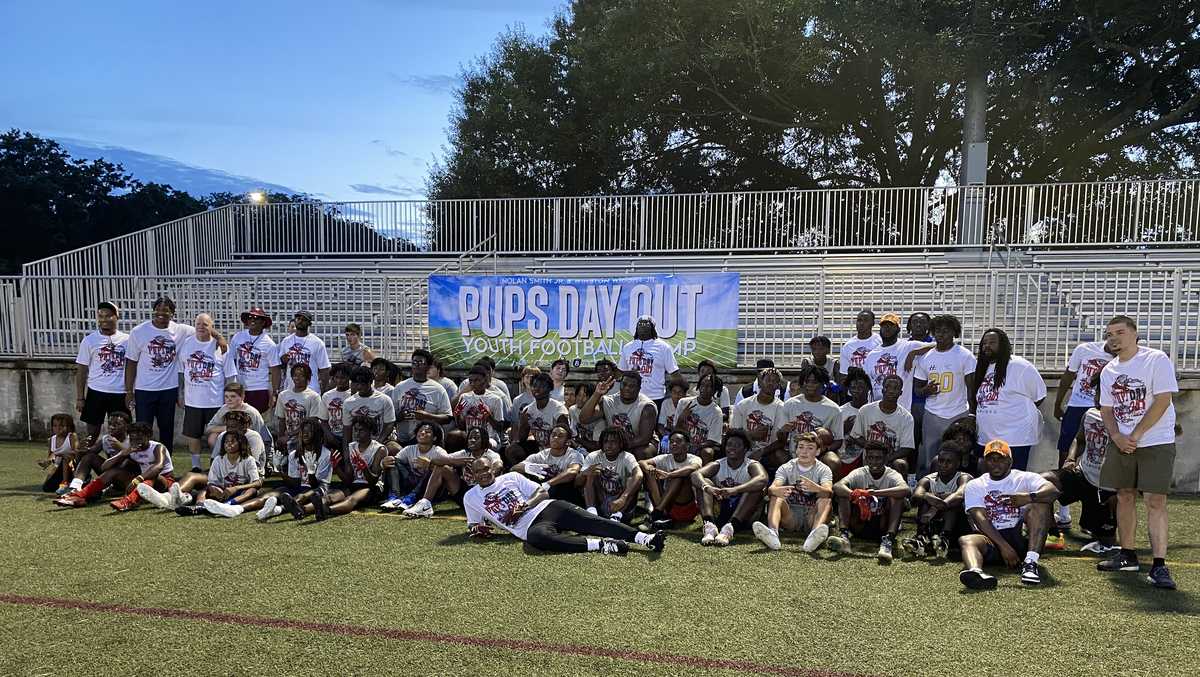 Nolan Smith & Winston Wright Jr. host Pups Day Out
