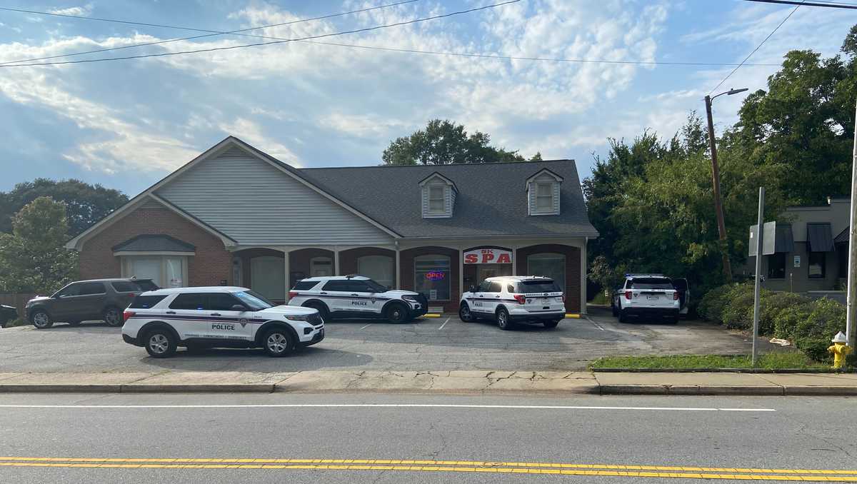 Police execute search warrant at spa in Greenville