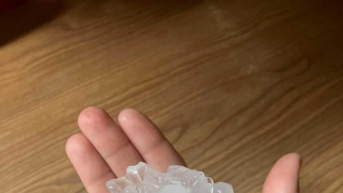 GALLERY: Large hail, intense winds damage Alabama communities