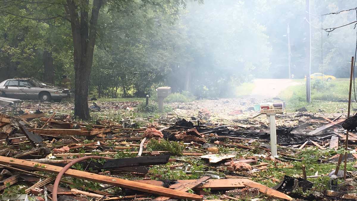 Photos: House explosion in Floyd County