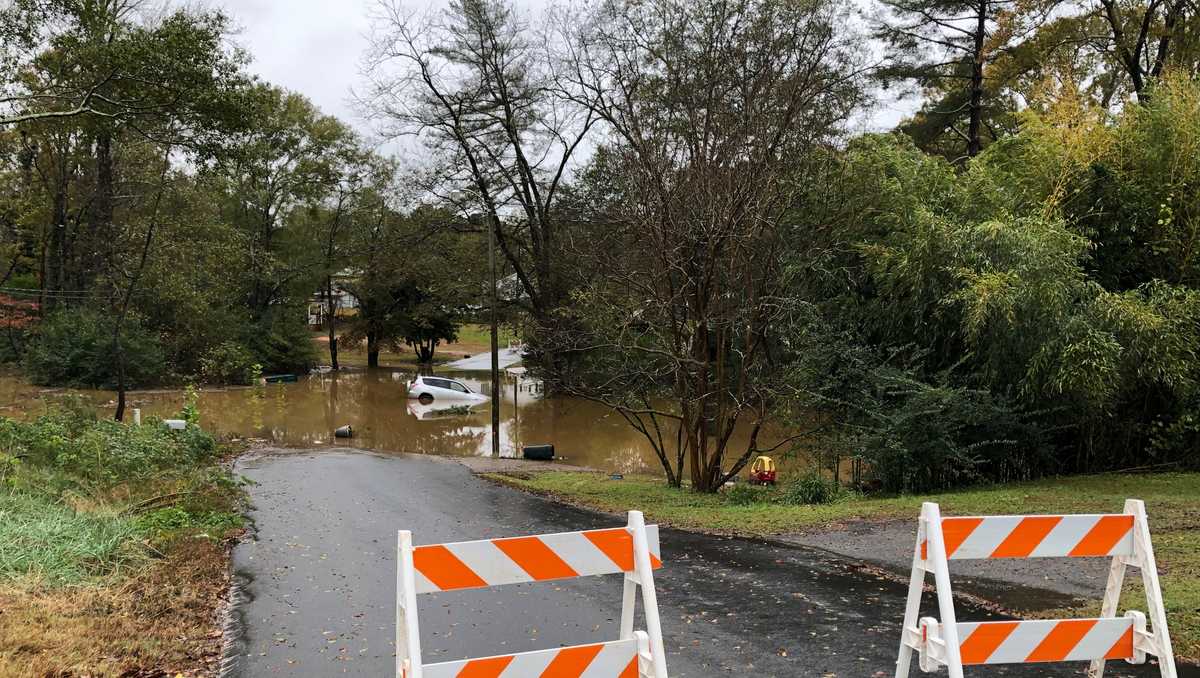 Flooding, down trees reported across the area; flood warning continues