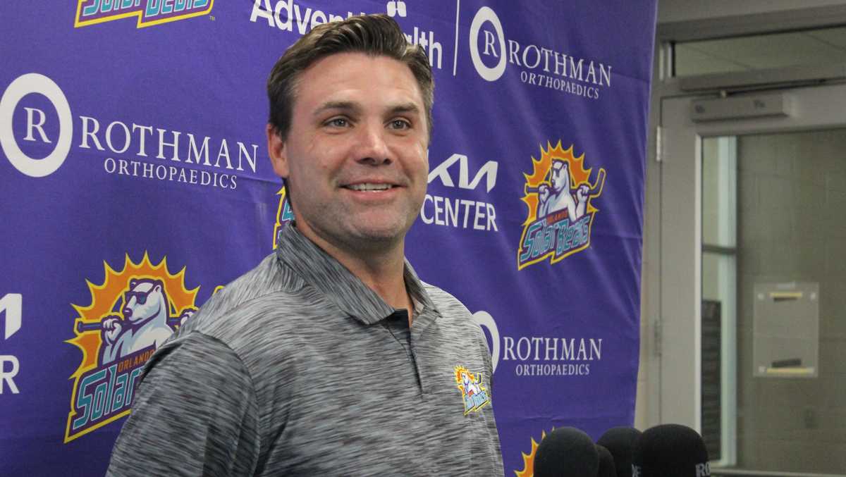 Matt Macdonald introduced as coach, GM of Orlando Solar Bears