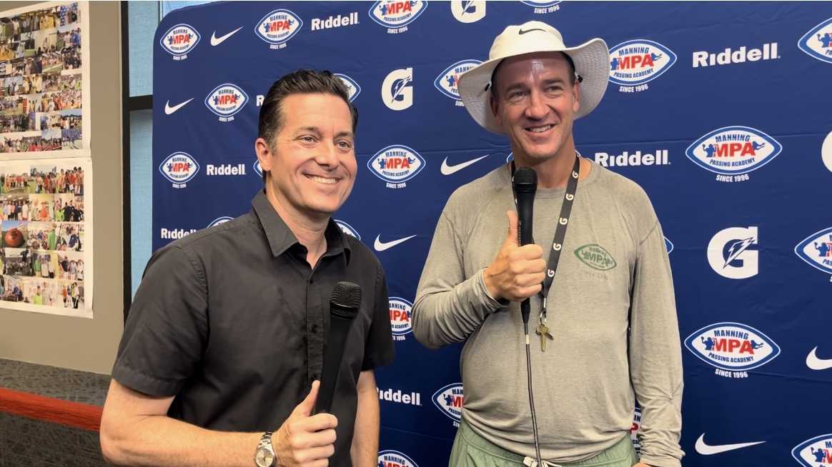 NFL Peyton Manning Fletcher Mackel Olympics broadcaster