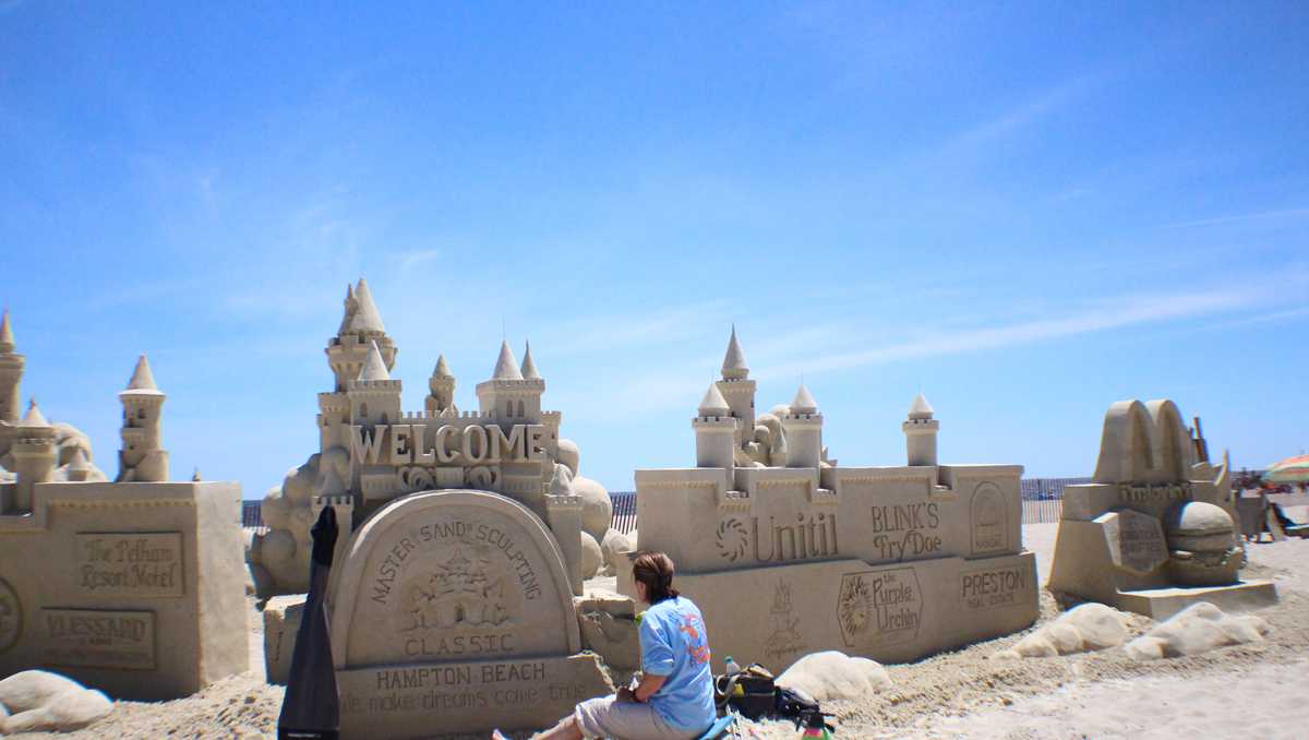 Photos: 2017 Hampton Beach Master Sand Sculpting Classic