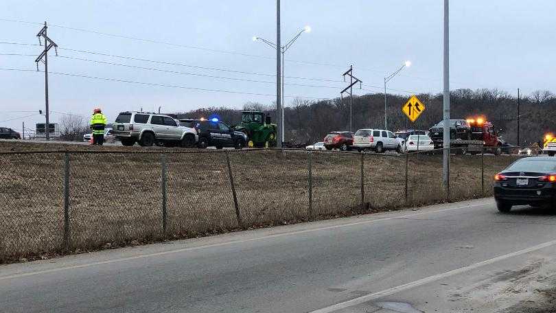 It happened again: Driver slams into Highway Helper truck, squad car