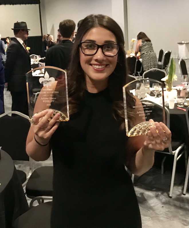 WDSU honored with 11 first-place awards by Press Club of New Orleans