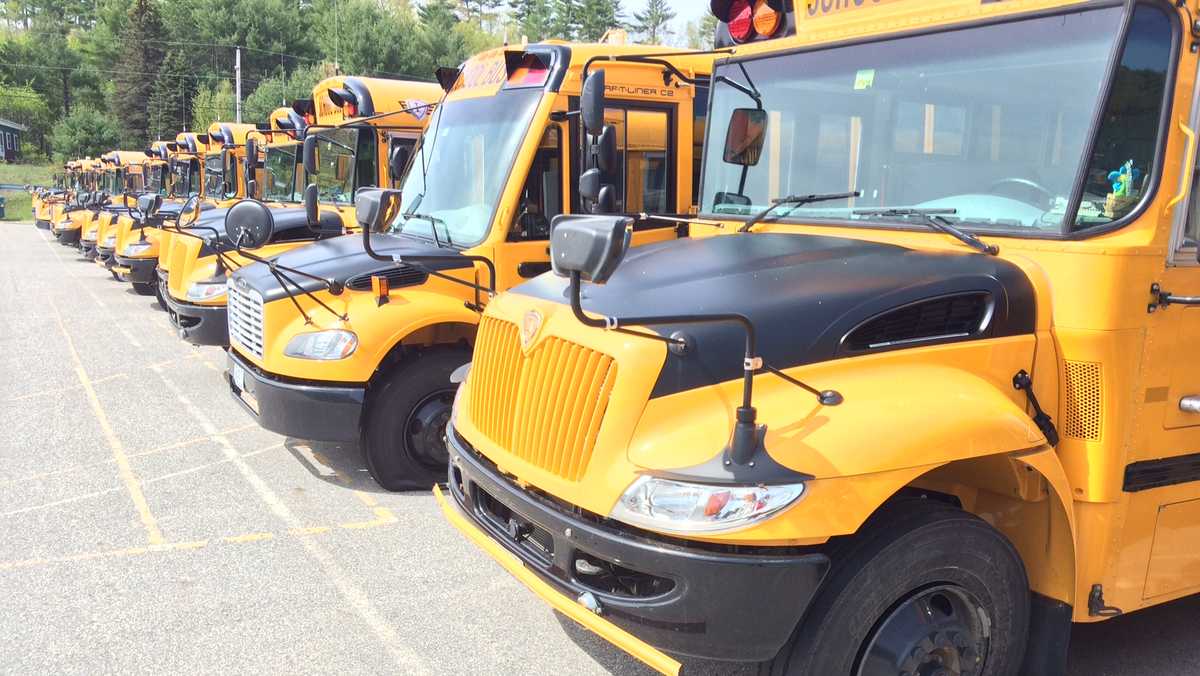 Vandals slash tires of more than 20 RSU 16 school buses