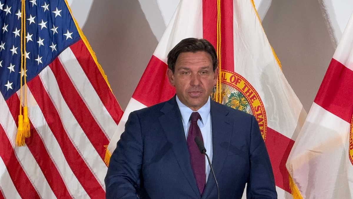 Florida Gov. Ron DeSantis to hold press conference in Lake Worth