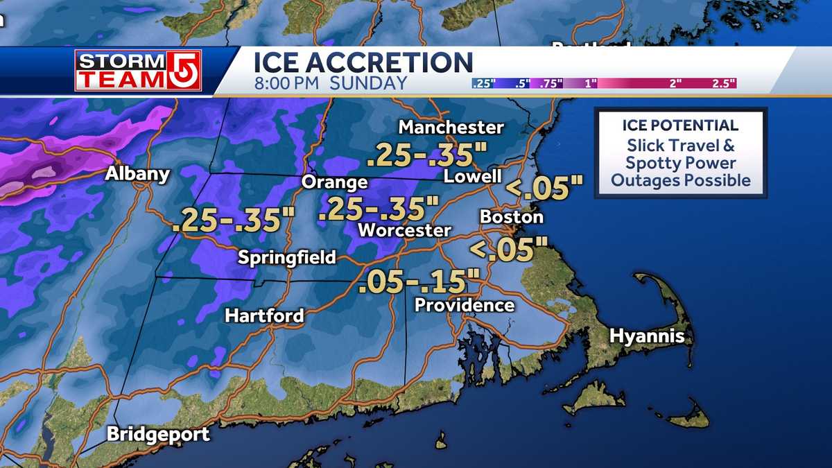 Weekend storm impacts will vary by location: These maps explain