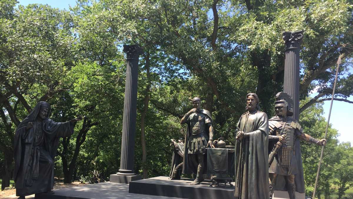 Stations of the Cross at Cloisters on the Platte
