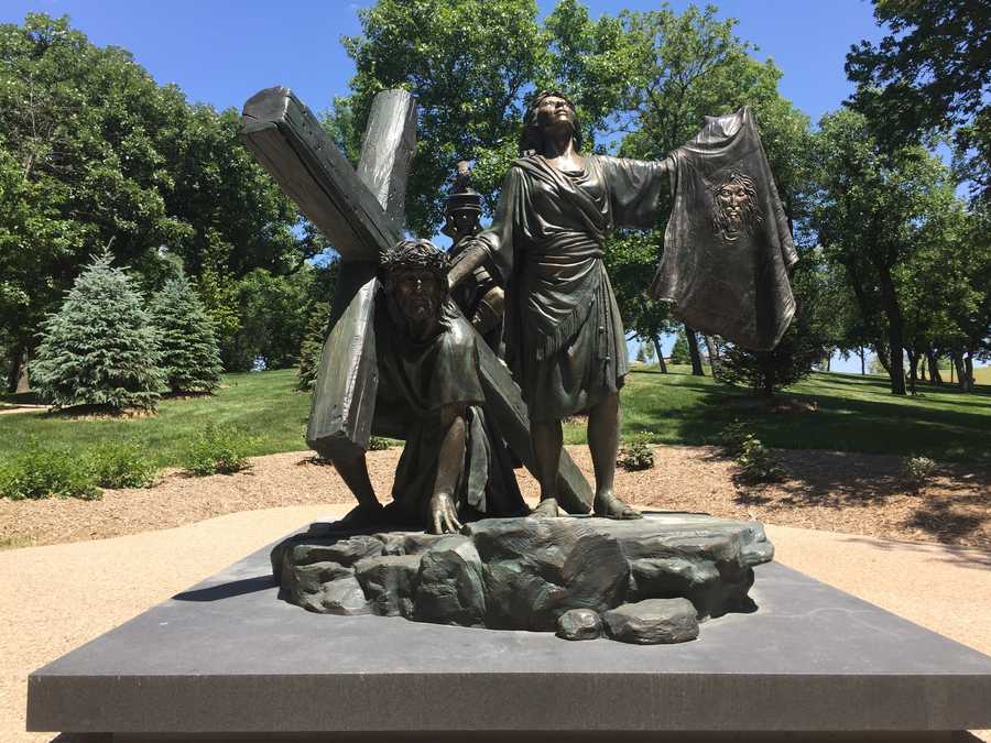 Stations of the Cross at Cloisters on the Platte