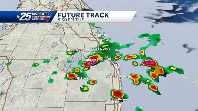 Florida weather: Quick-moving, scattered storms