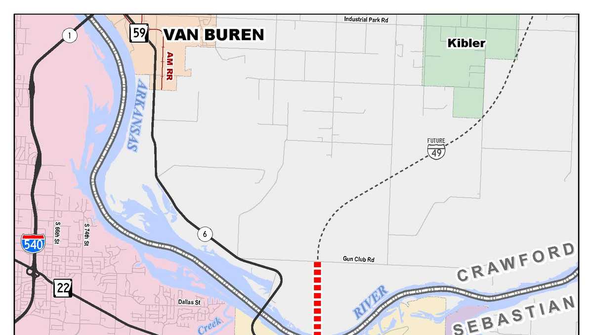 Crews set to begin work on new bridge over the Arkansas River