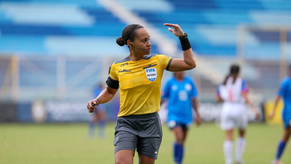 Natalie Simon becomes first African-American woman to earn FIFA referee ...