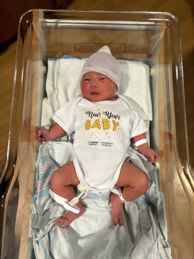 Meet the first New Year's babies born in the Sacramento area in 2024