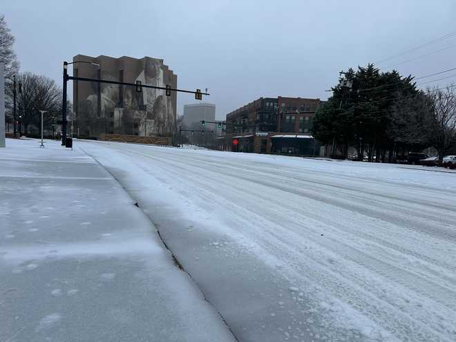 South Carolina: Ice storm photos and videos
