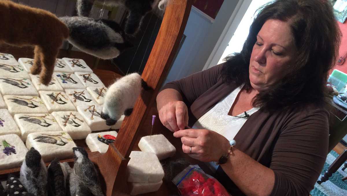 Photos: Buxton woman makes alpaca soap