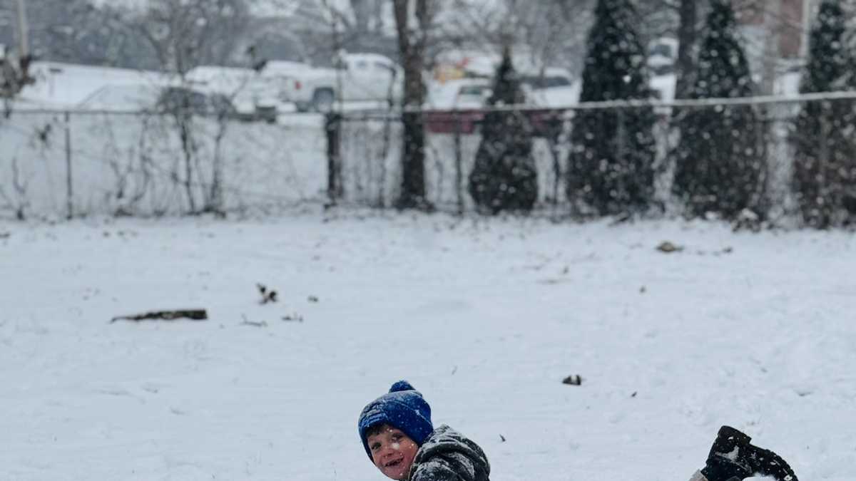 PHOTOS: Winter storm Blair leaves behind several inches of snow across ...