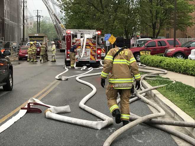 5-alarm College Park fire causes $39M in damage