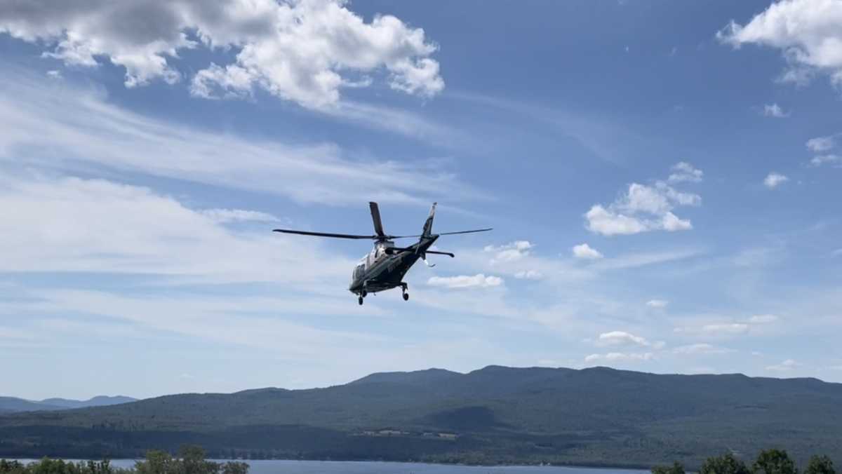 New LifeFlight landing zone dedicated in Weld, Maine