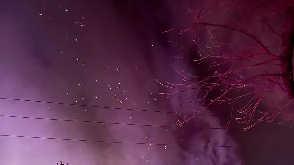 Graham firefighters on scene of fire at mill