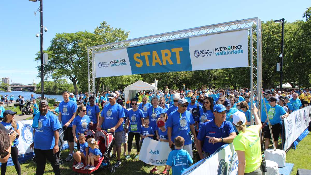 Thousands take part in 16th annual Eversource Walk for Kids