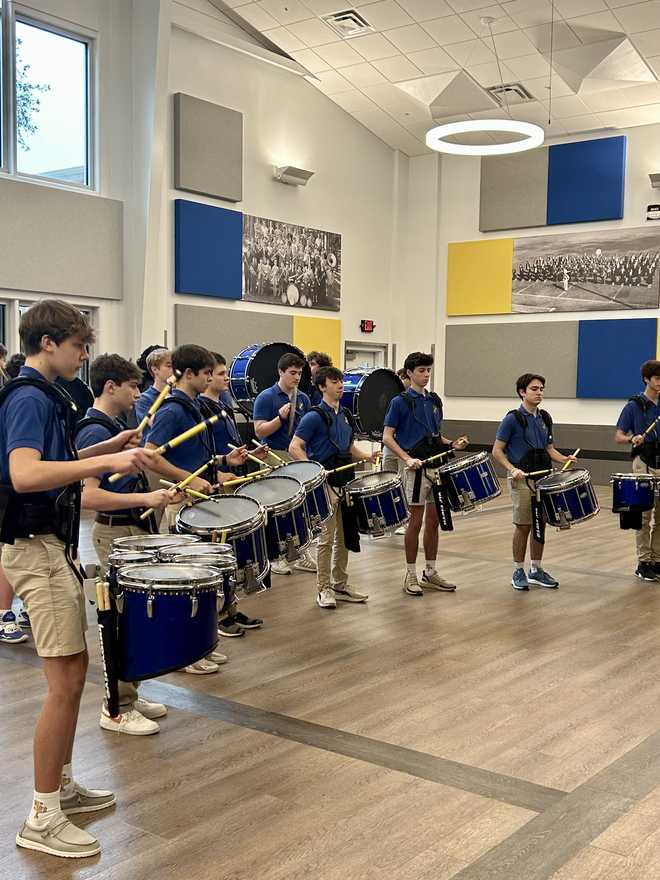 St. Paul's Marching Wolves begin epic 40-mile carnival season