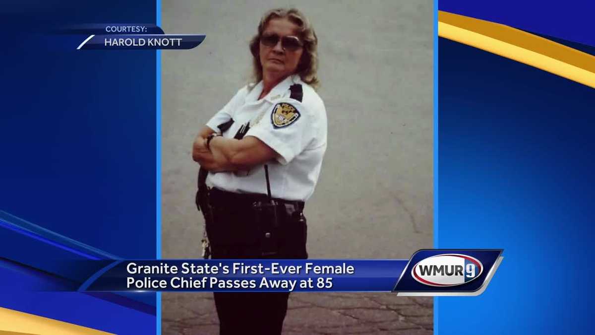 Granite State's first-ever female police chief dies at 85