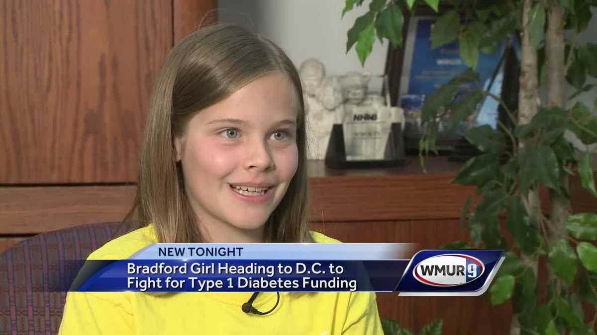 Bradford girl to represent NH, fight for diabetes funding at JDRF ...