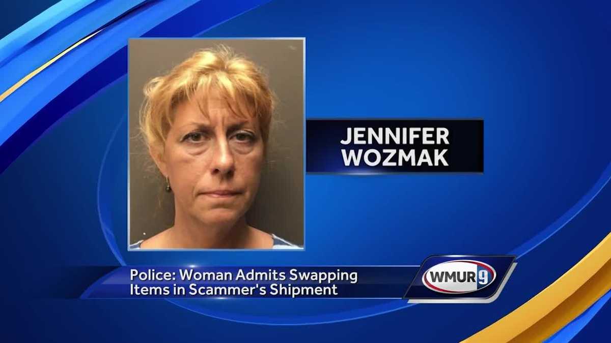 Police: Woman admits swapping items in scammer's shipment
