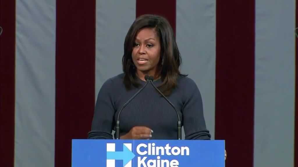 Michelle Obama: 'It wasn't just locker room banter'
